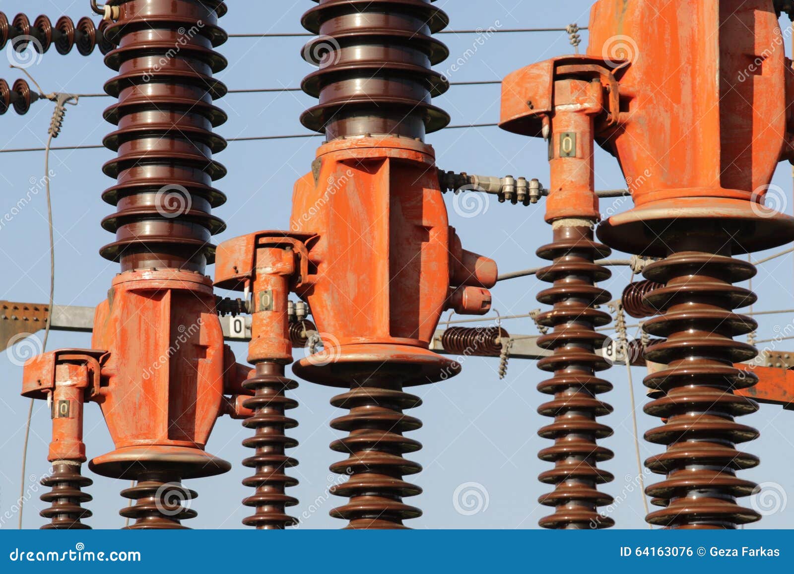 High Voltage Isolation with Ceramic Body Stock Photo - Image of ...