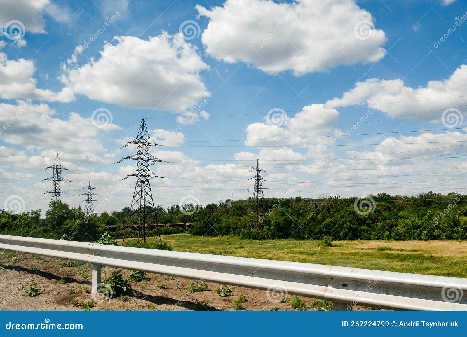 High -voltage Line of Ukrainian Power Grids before the War in Ukraine ...