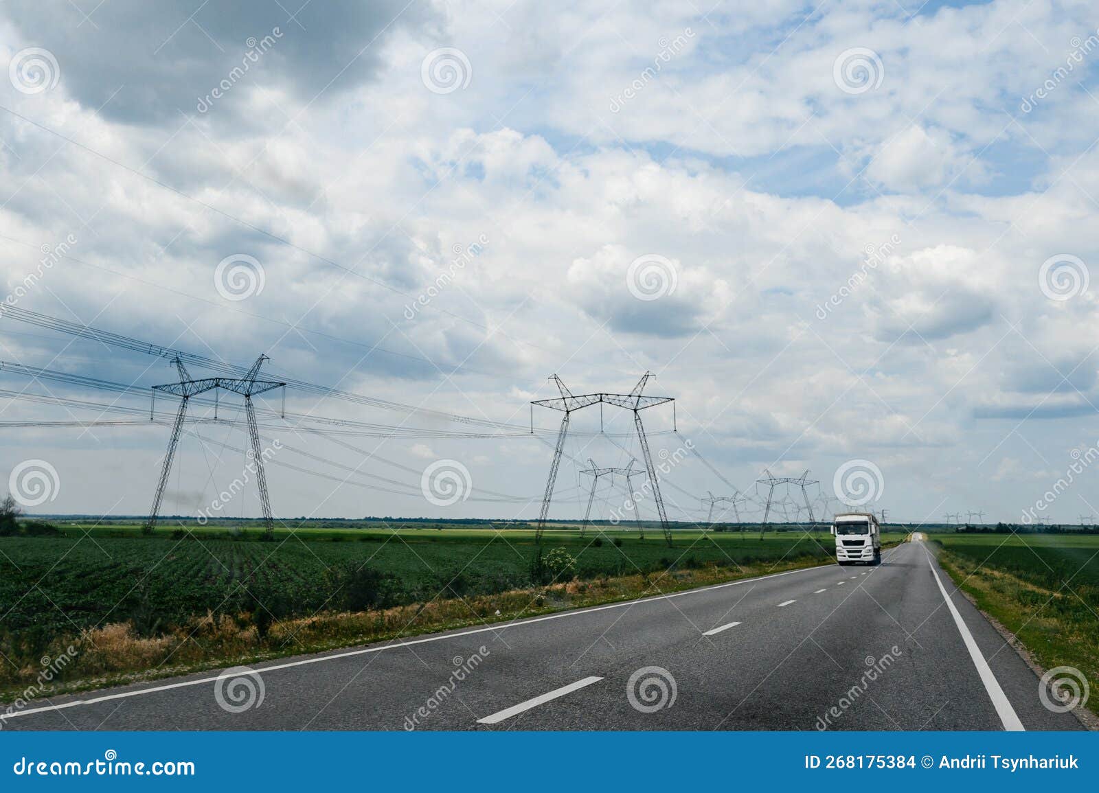 High -voltage Line of Ukrainian Power Grids before the War in Ukraine ...