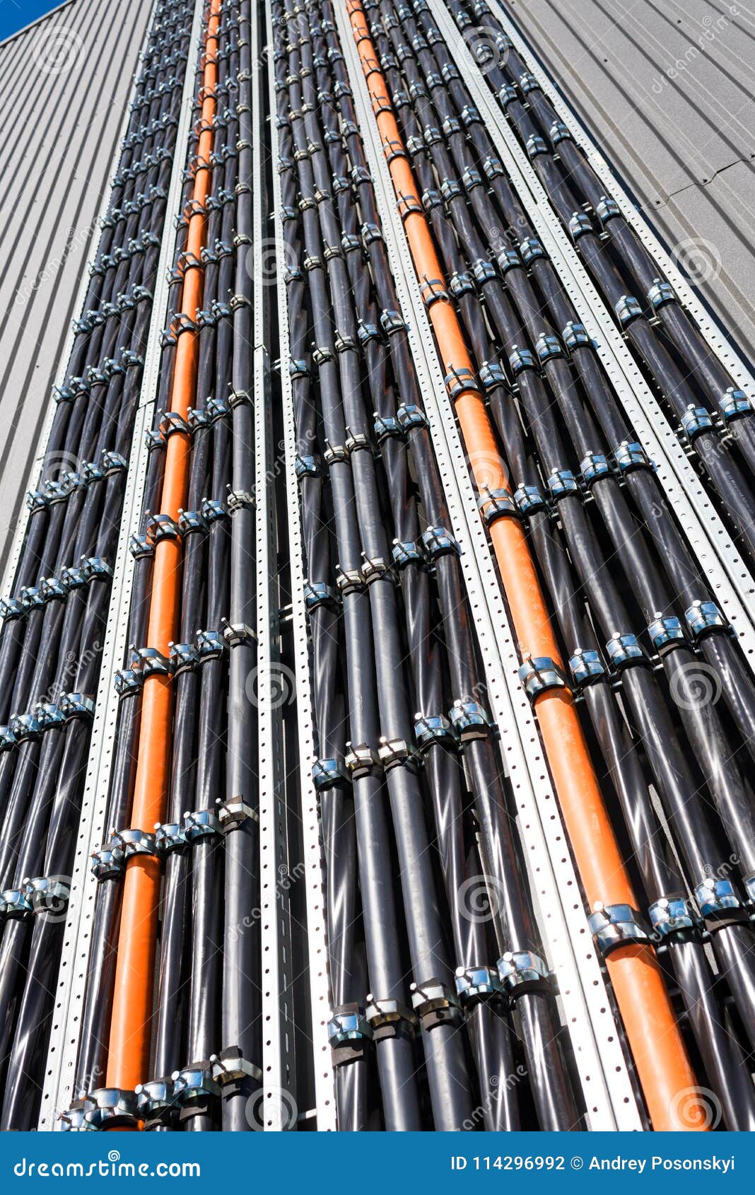 High-voltage Multi-core Wires Stock Photo - Image of connect ...