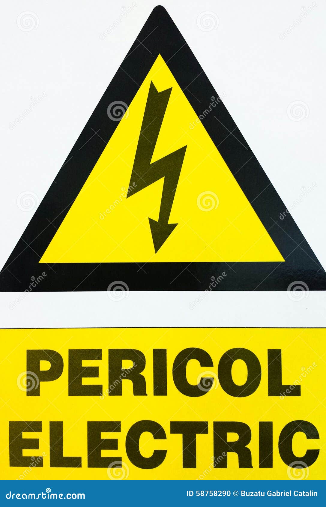 High Voltage - Pericol Electric Stock Photo - Image of pericol, danger ...