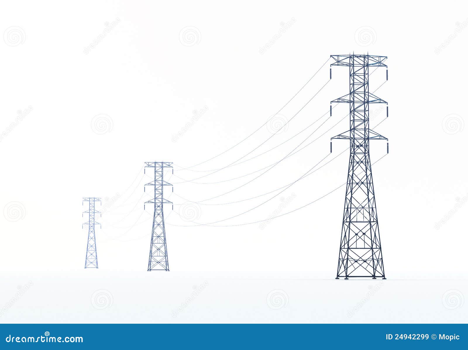 High voltage power lines stock illustration. Illustration of industrial ... High voltage power lines stock illustration. Illustration of industrial ...