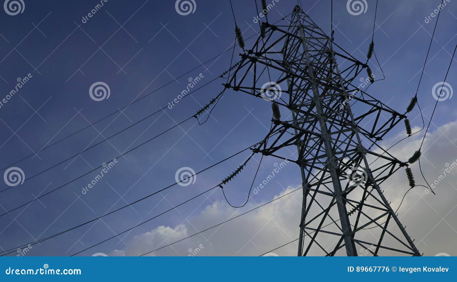 A High Voltage Power Pylons Stock Photo - Image of remote, station ...