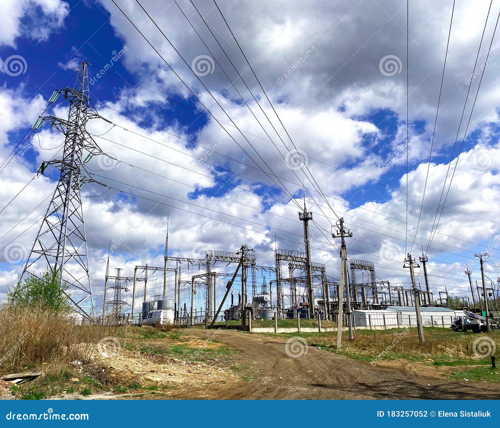 Substation Main Earth Test Point Royalty-Free Stock Photo ...