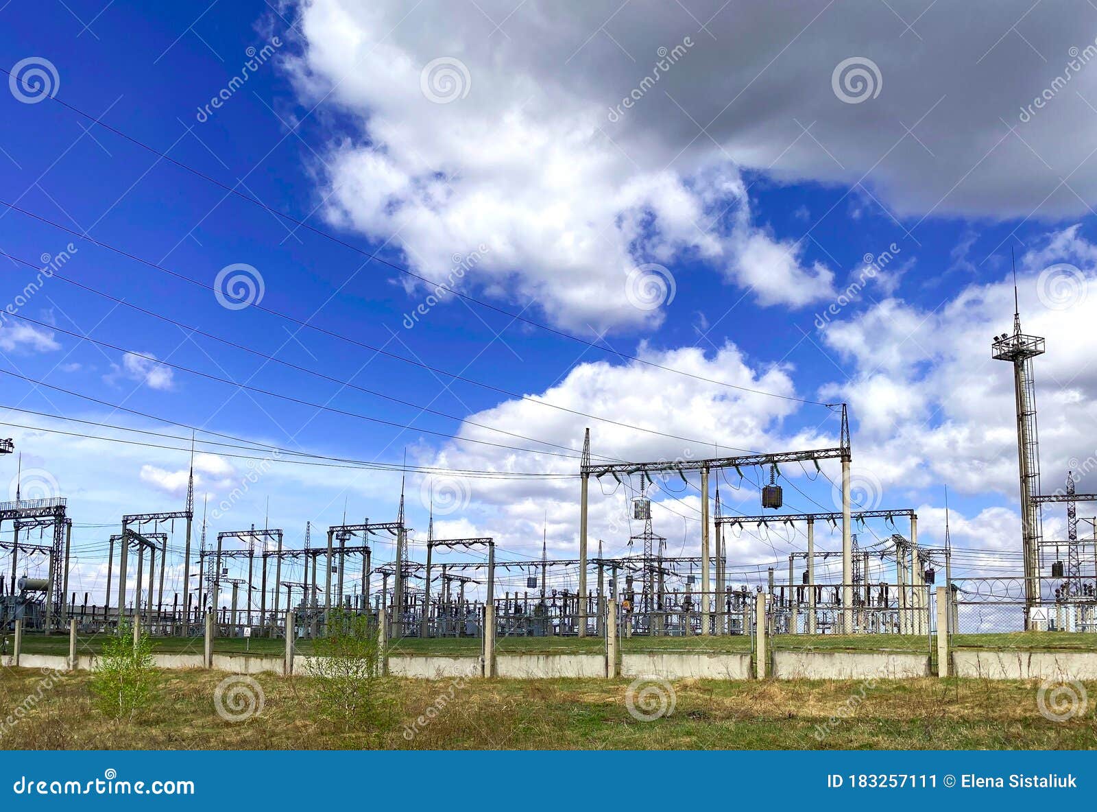 Substation Main Earth Test Point Royalty-Free Stock Photo ...
