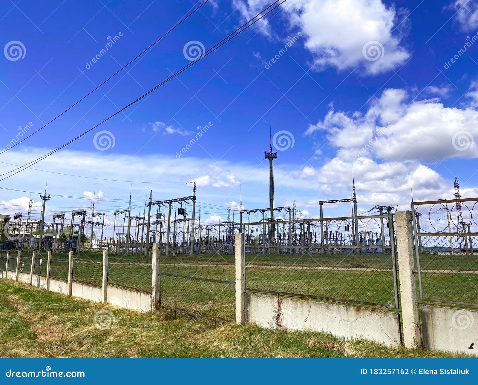 Substation Main Earth Test Point Royalty-Free Stock Photo ...