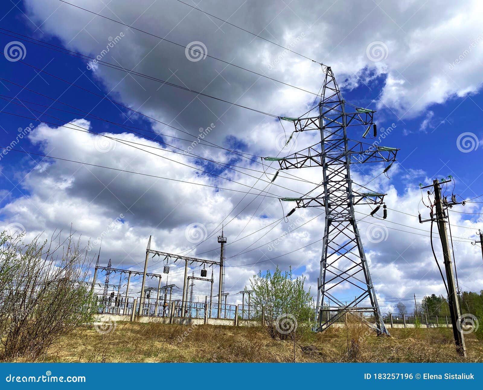 Substation Main Earth Test Point Royalty-Free Stock Photo ...