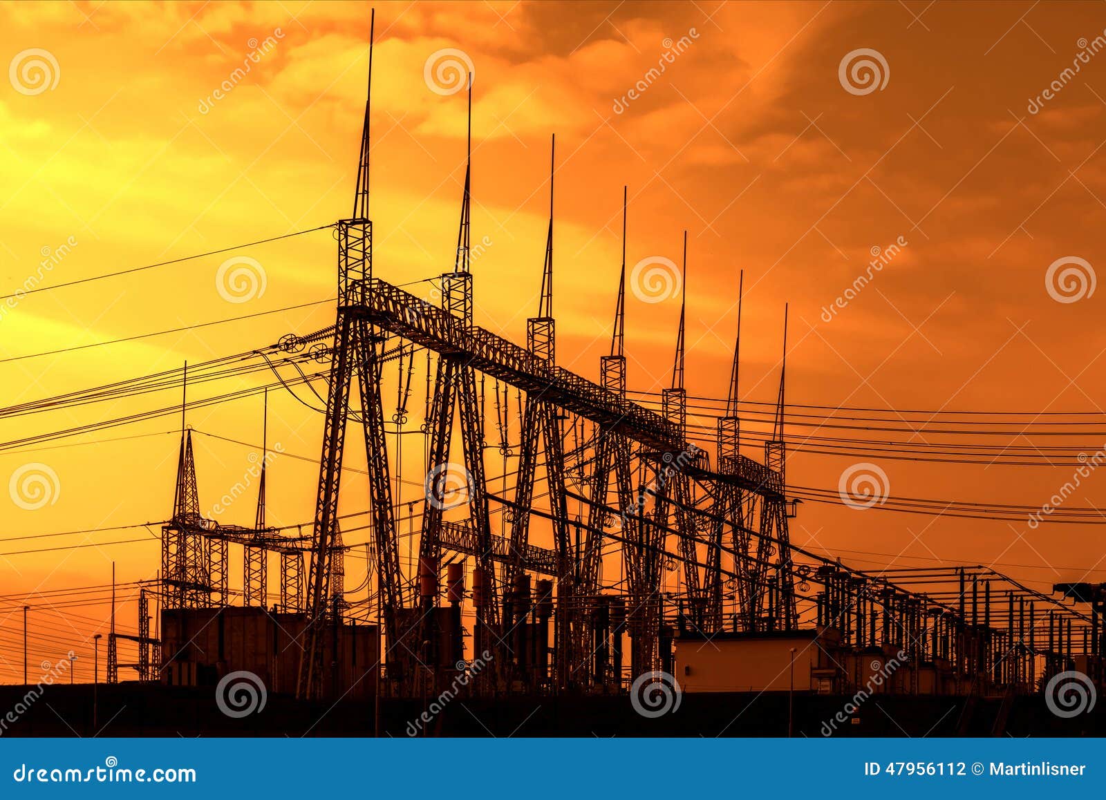 Transformer Substation Royalty-Free Stock Image | CartoonDealer.com ...