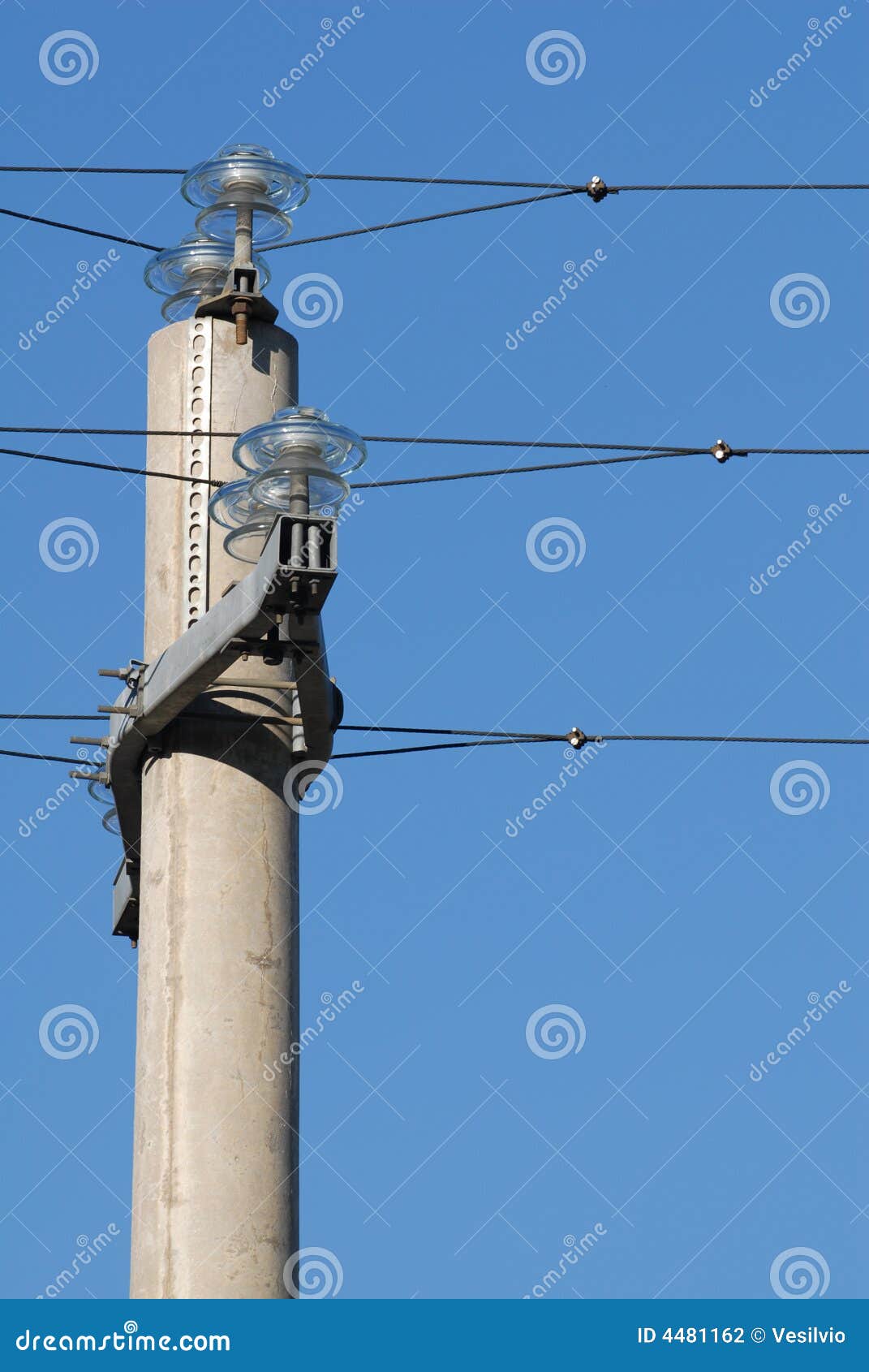 High Voltage Pylon stock photo. Image of factory, iron - 4481162