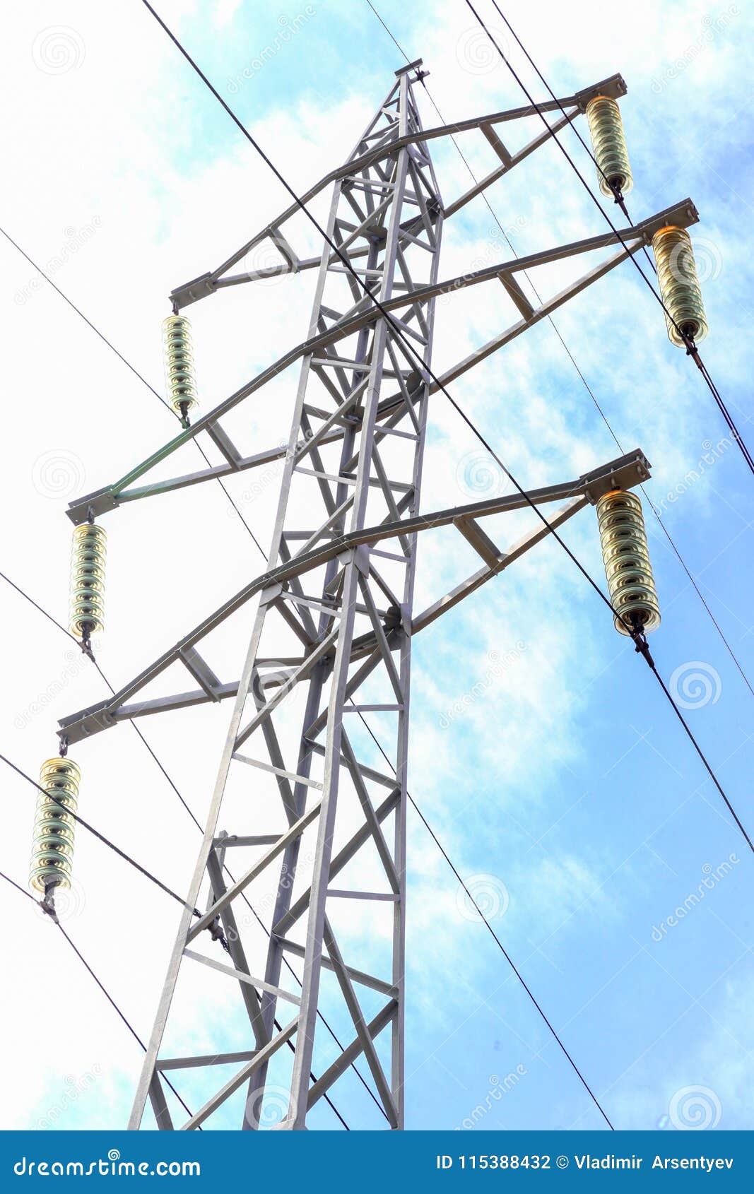 Electricity, Support, Voltage, Energy, Power, High, Line, Wire, Stock ...