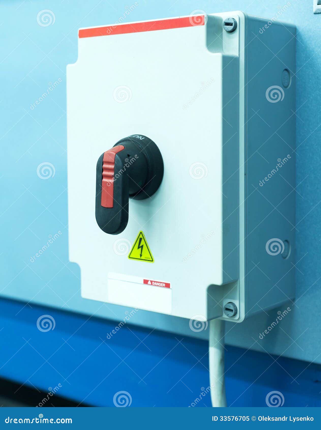 High-voltage Switch, Automatic Stock Image - Image of cable, network ...