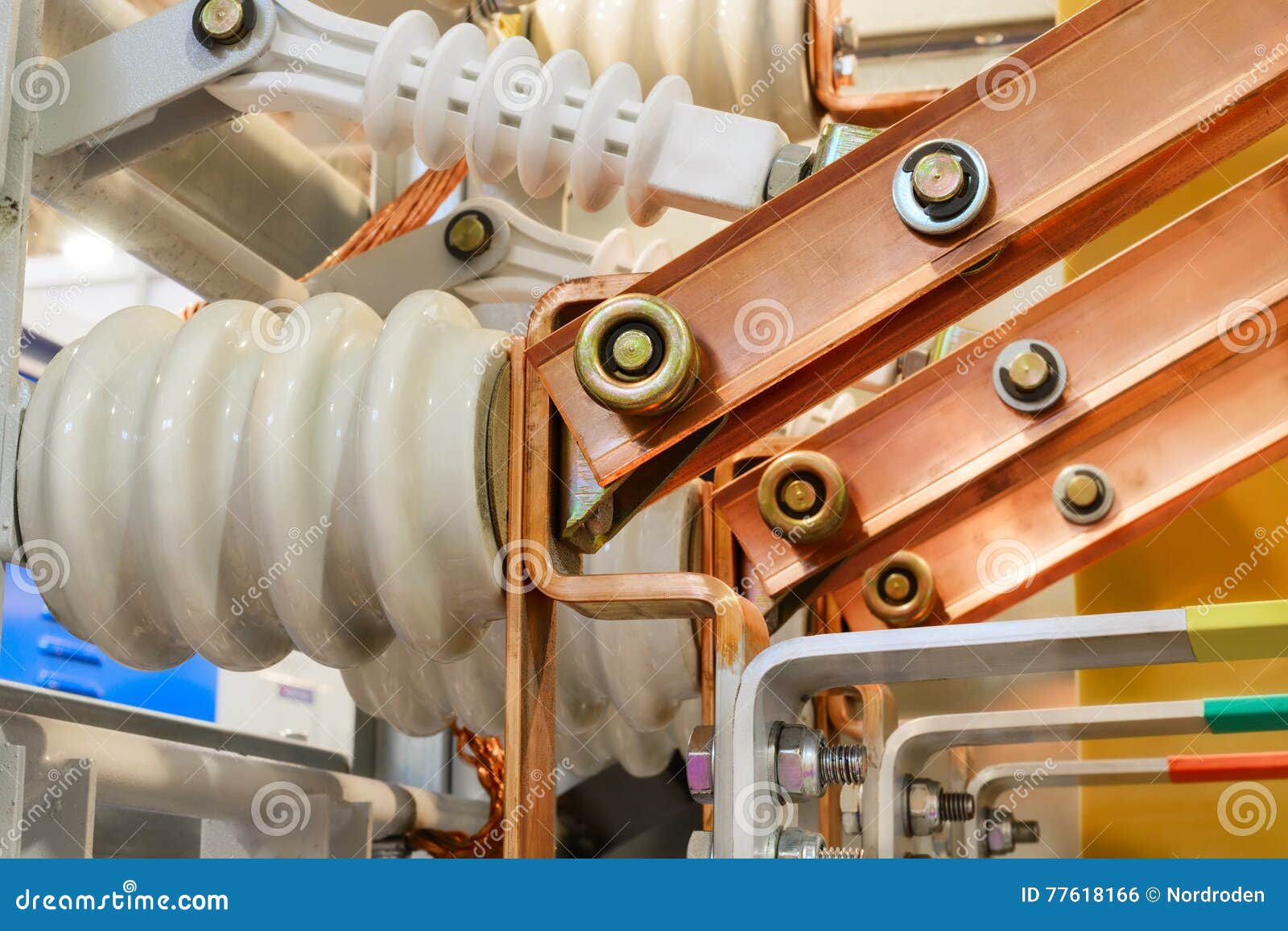The High-voltage Switch, Element of the Cell Stock Photo - Image of ...