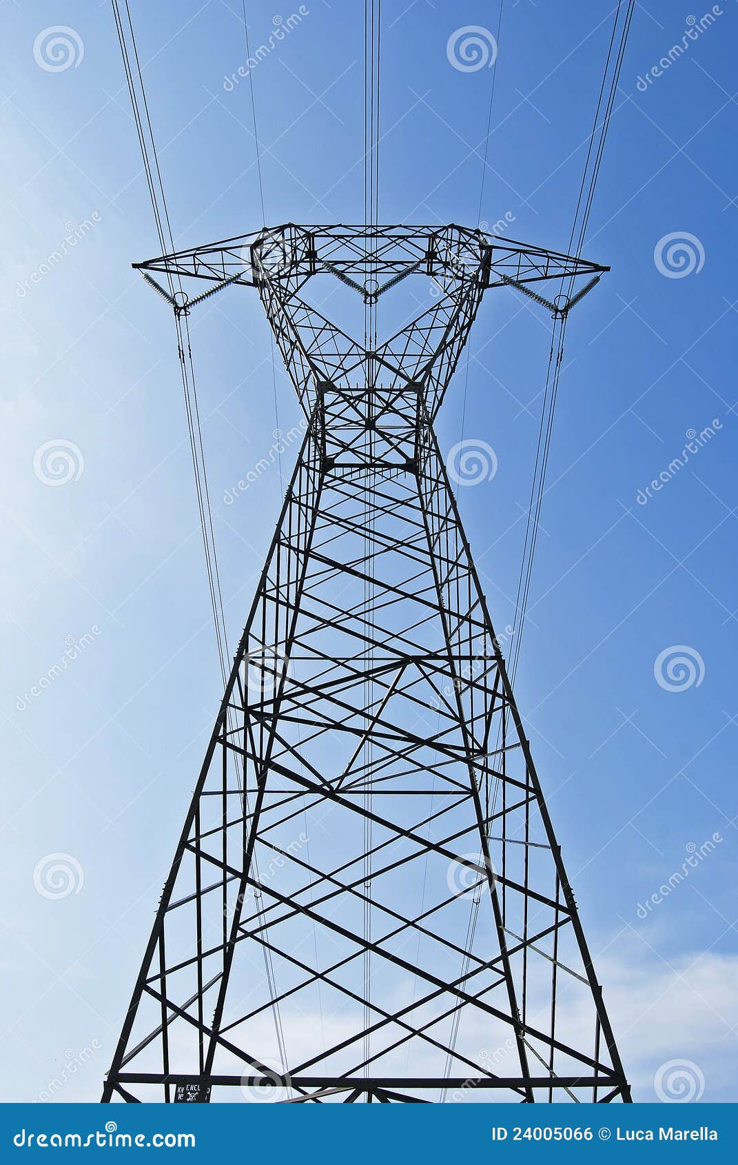 High voltage tower stock photo. Image of industry, equipment - 24005066