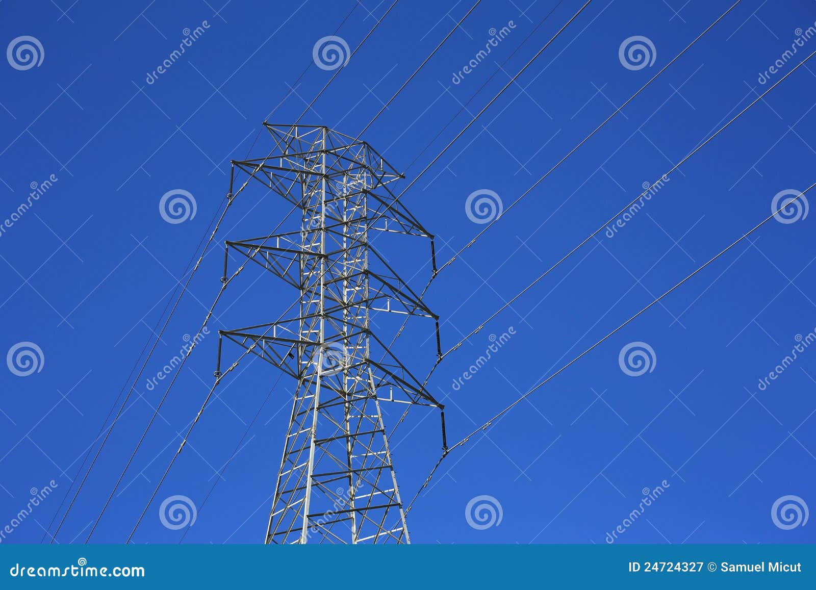 High Voltage Tower Picture. Image: 24724327