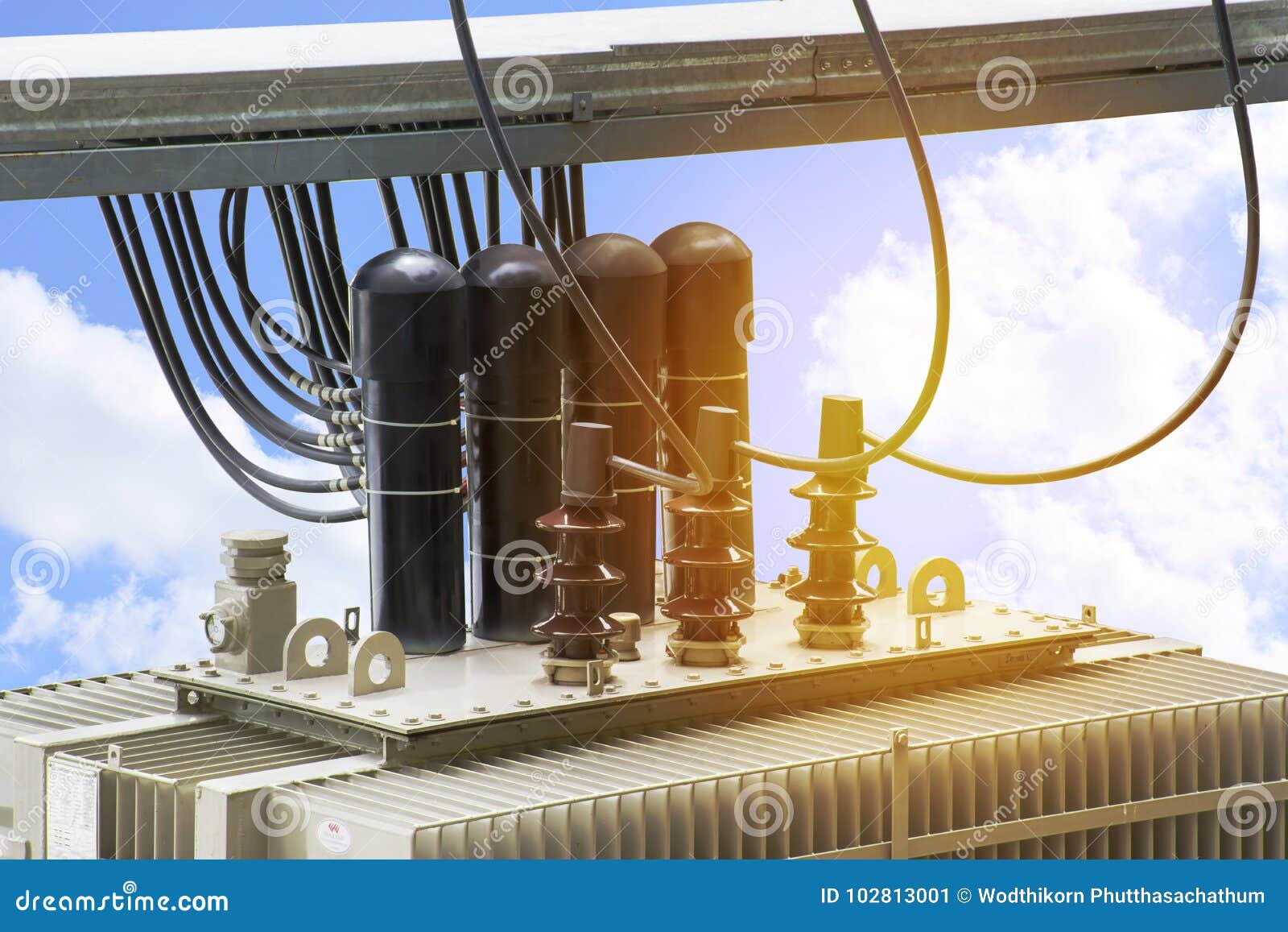 High Voltage Transformer with Electrical Insulation and Electric Stock ...