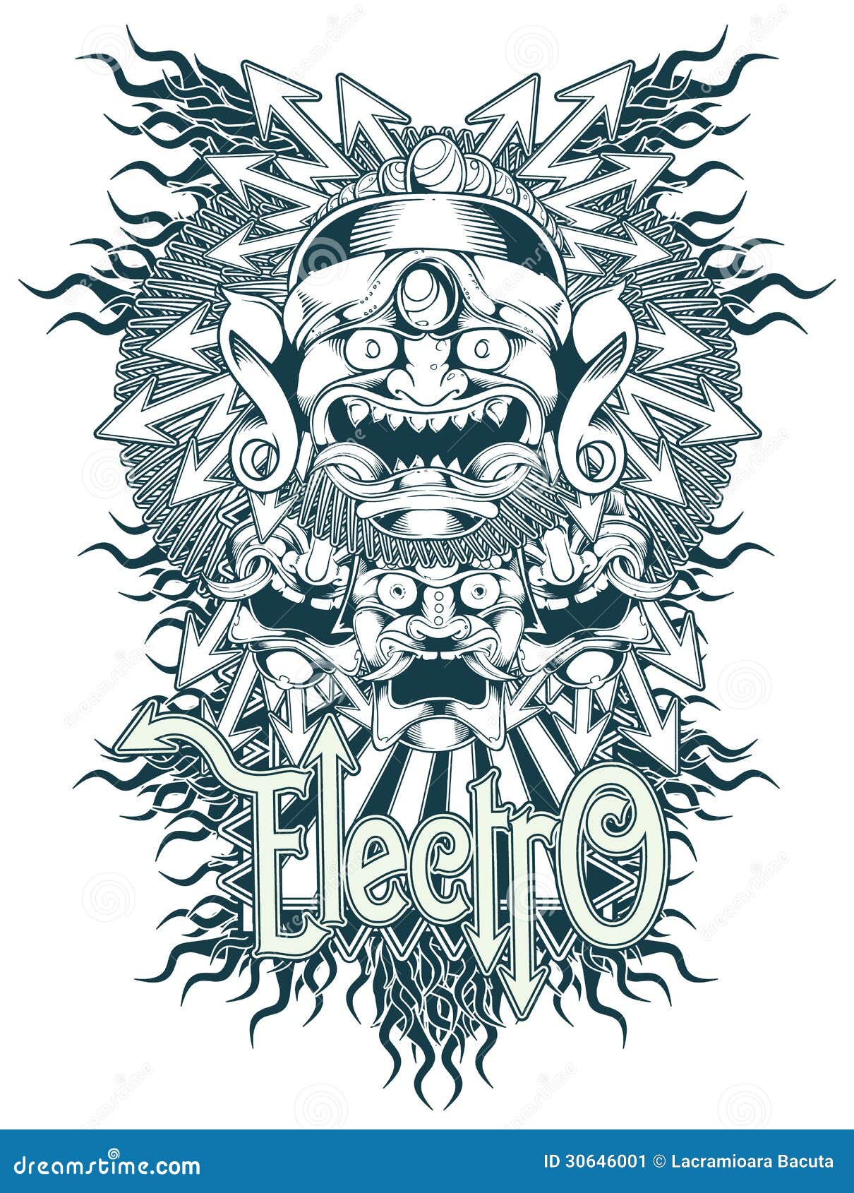 Voodoo High Priest. Hungan Wearing Traditional Clothes. Male Voodoo ...