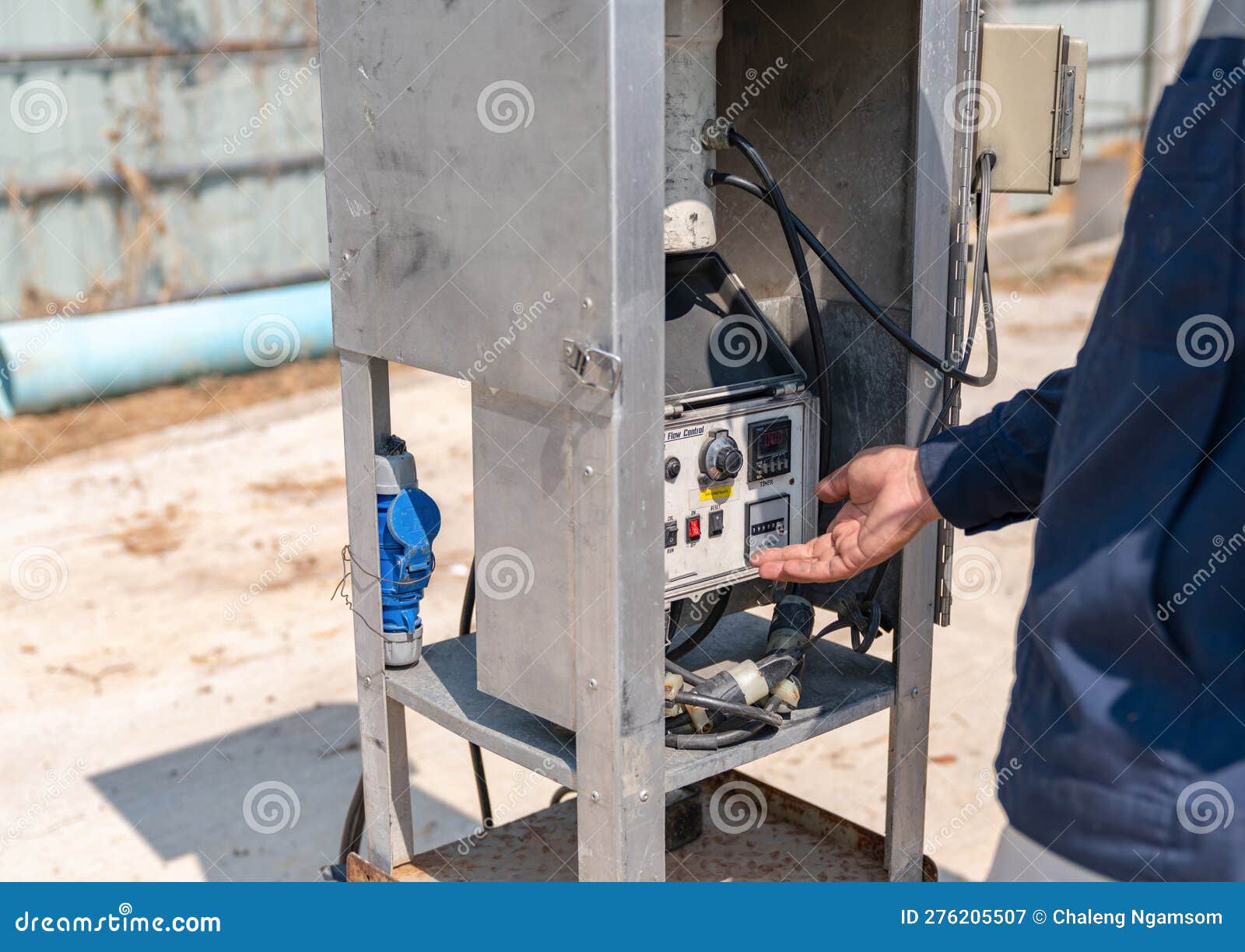 High Volume Air Sampler for Respirable Dust Sampling Stock Image ...