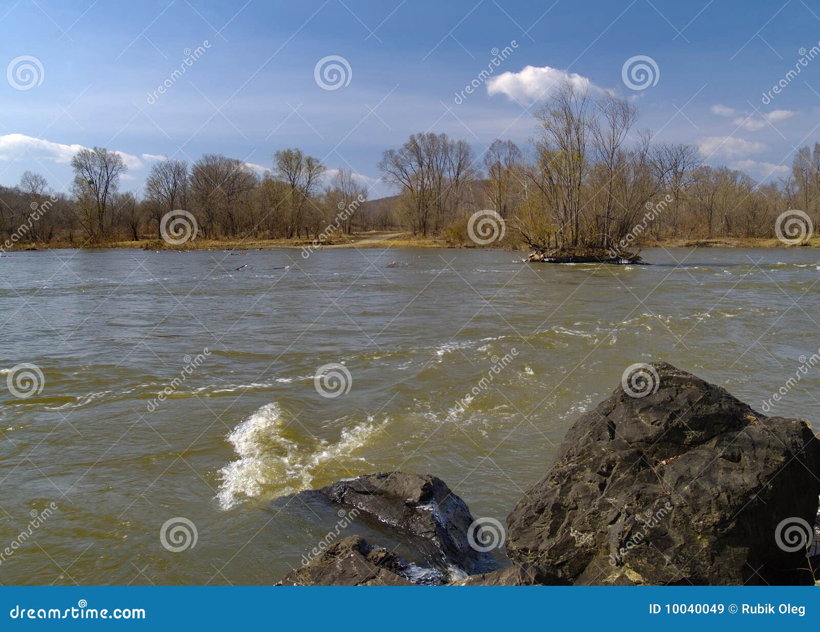 The High water stock image. Image of cloud, wave, landscape - 10040049