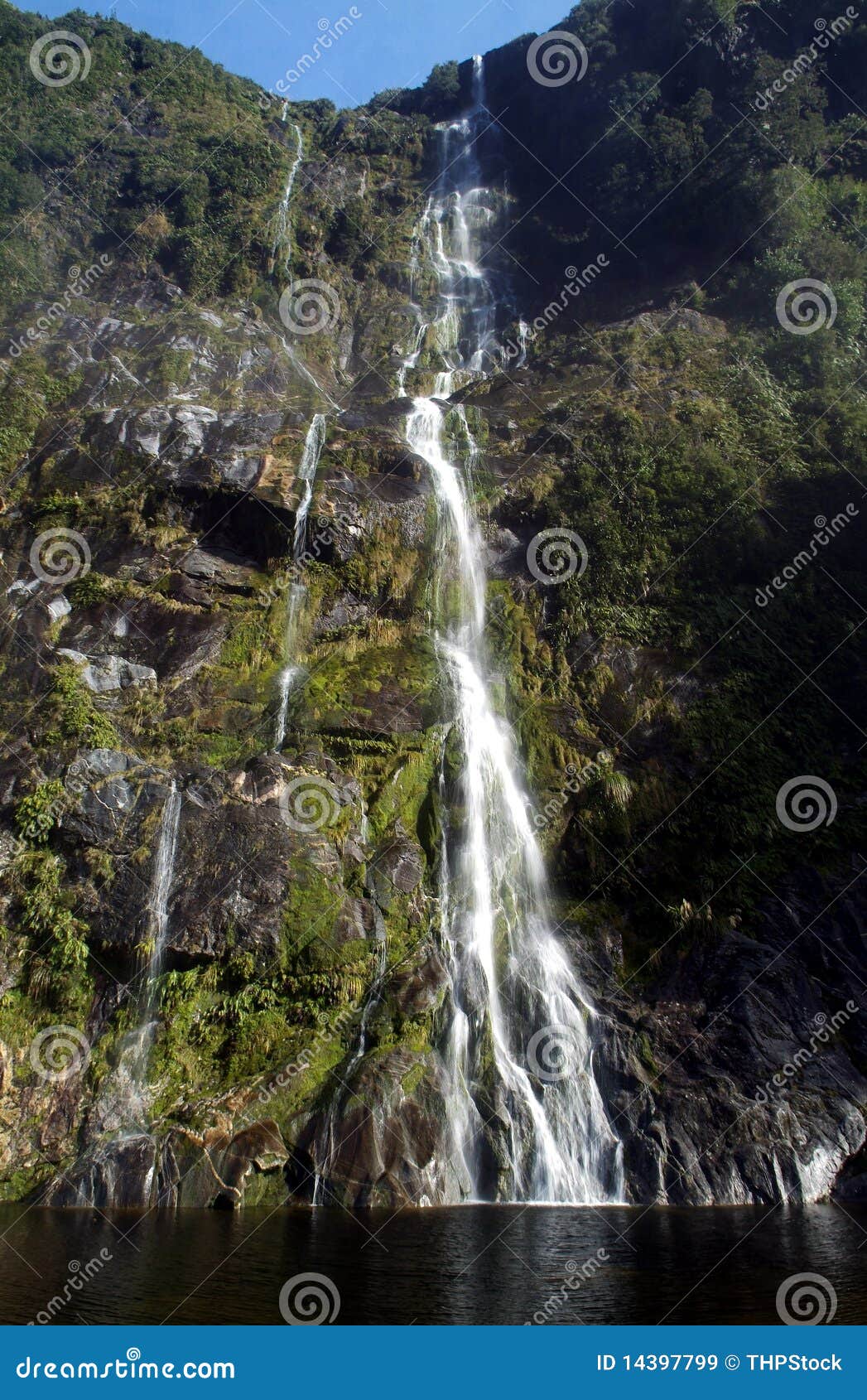 High Waterfall stock image. Image of natural, fresh, gorge - 14397799
