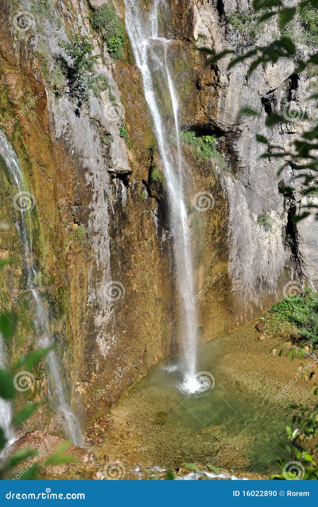 High waterfall stock photo. Image of famous, destination - 16022890