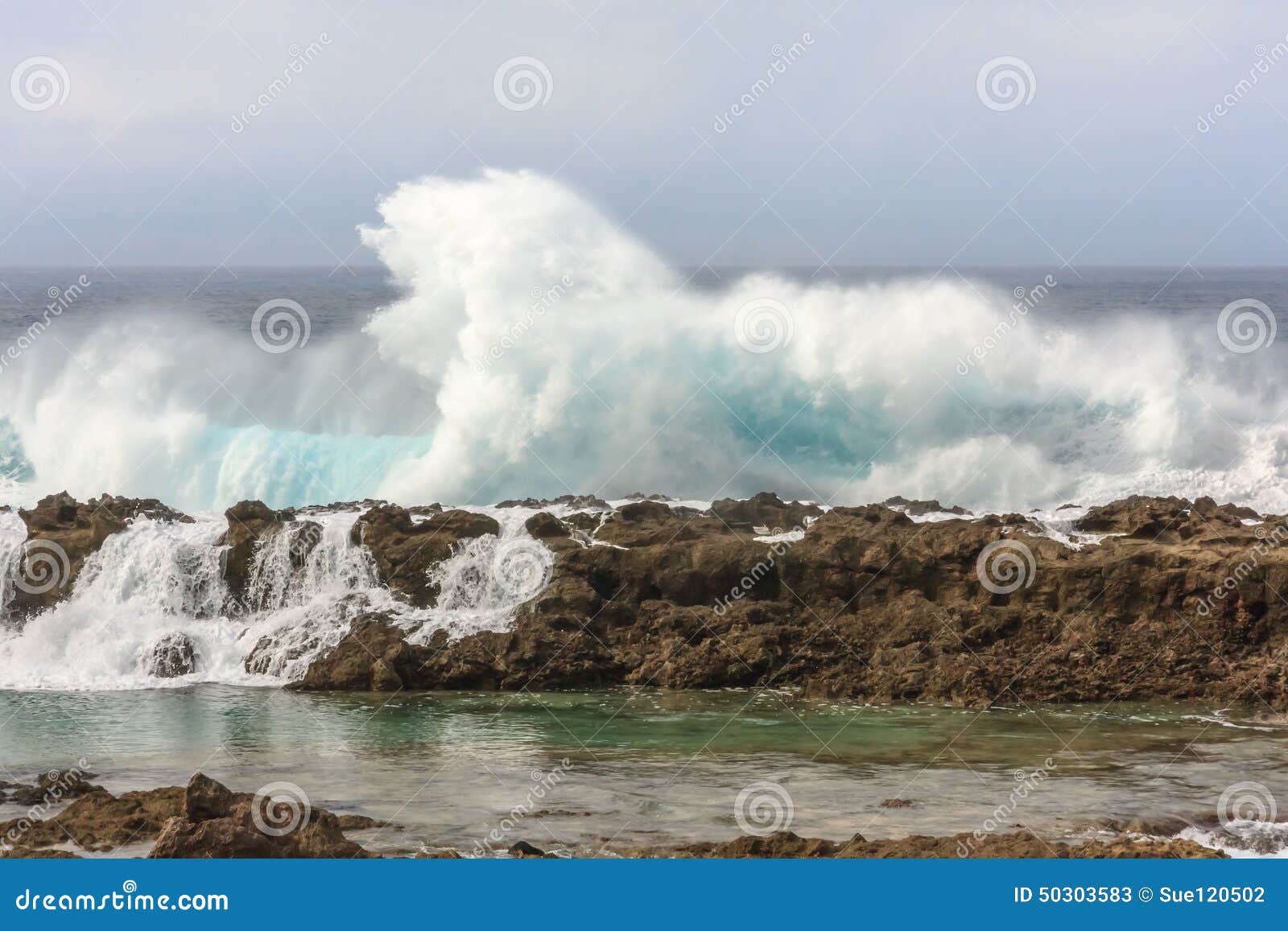 High waves stock image. Image of high, geological, shore - 50303583