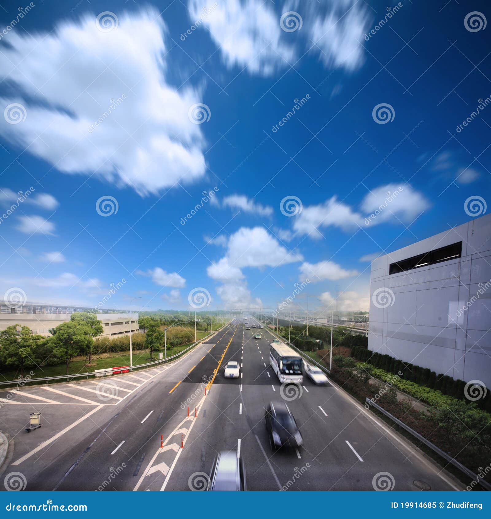 High way stock image. Image of destination, roadway, landscape - 19914685
