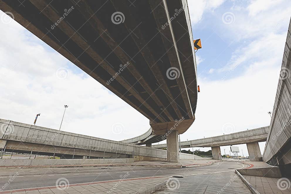 High way bridge stock photo. Image of built, intersection - 100783808