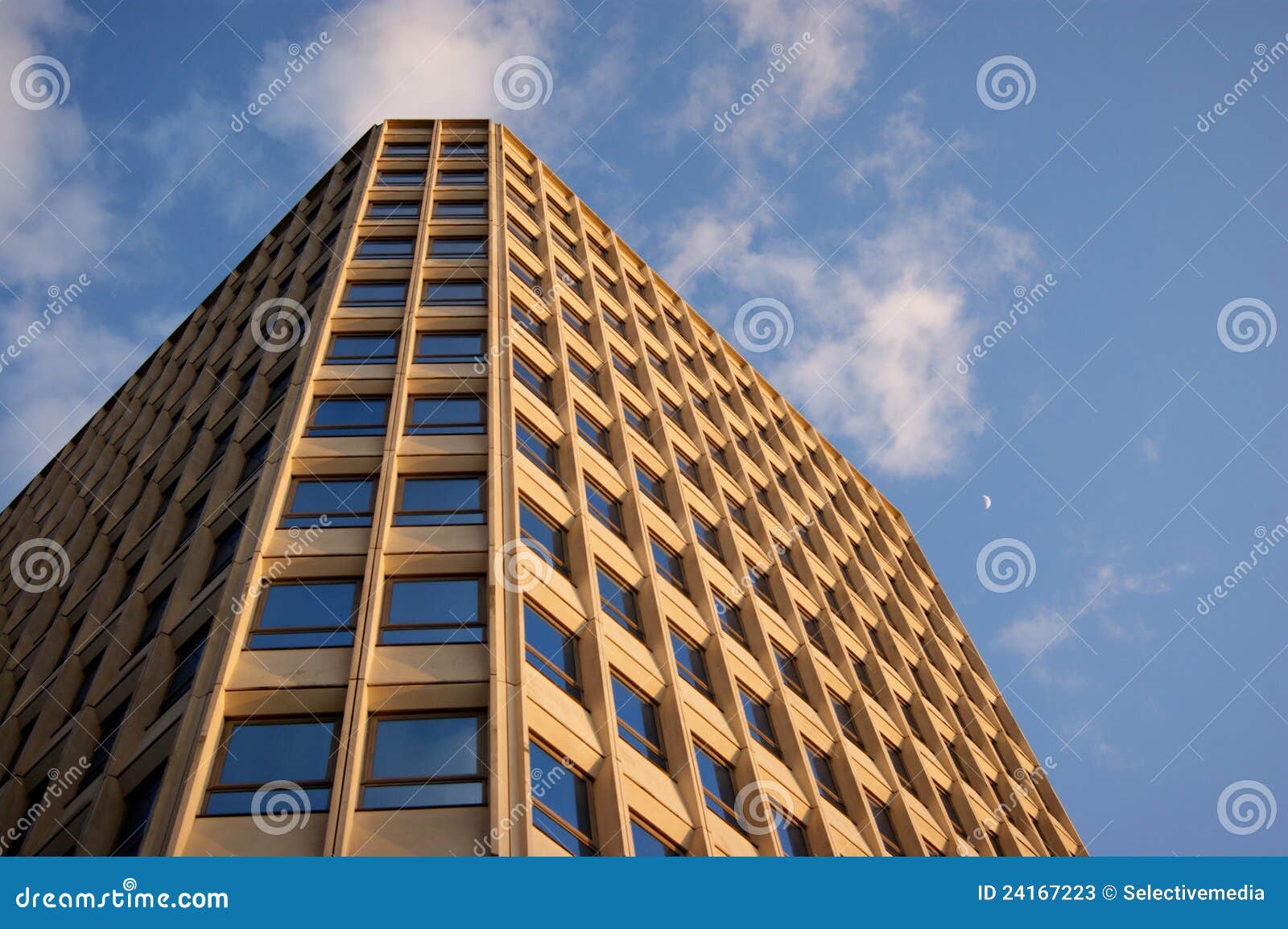 High yellow building stock image. Image of blue, england - 24167223