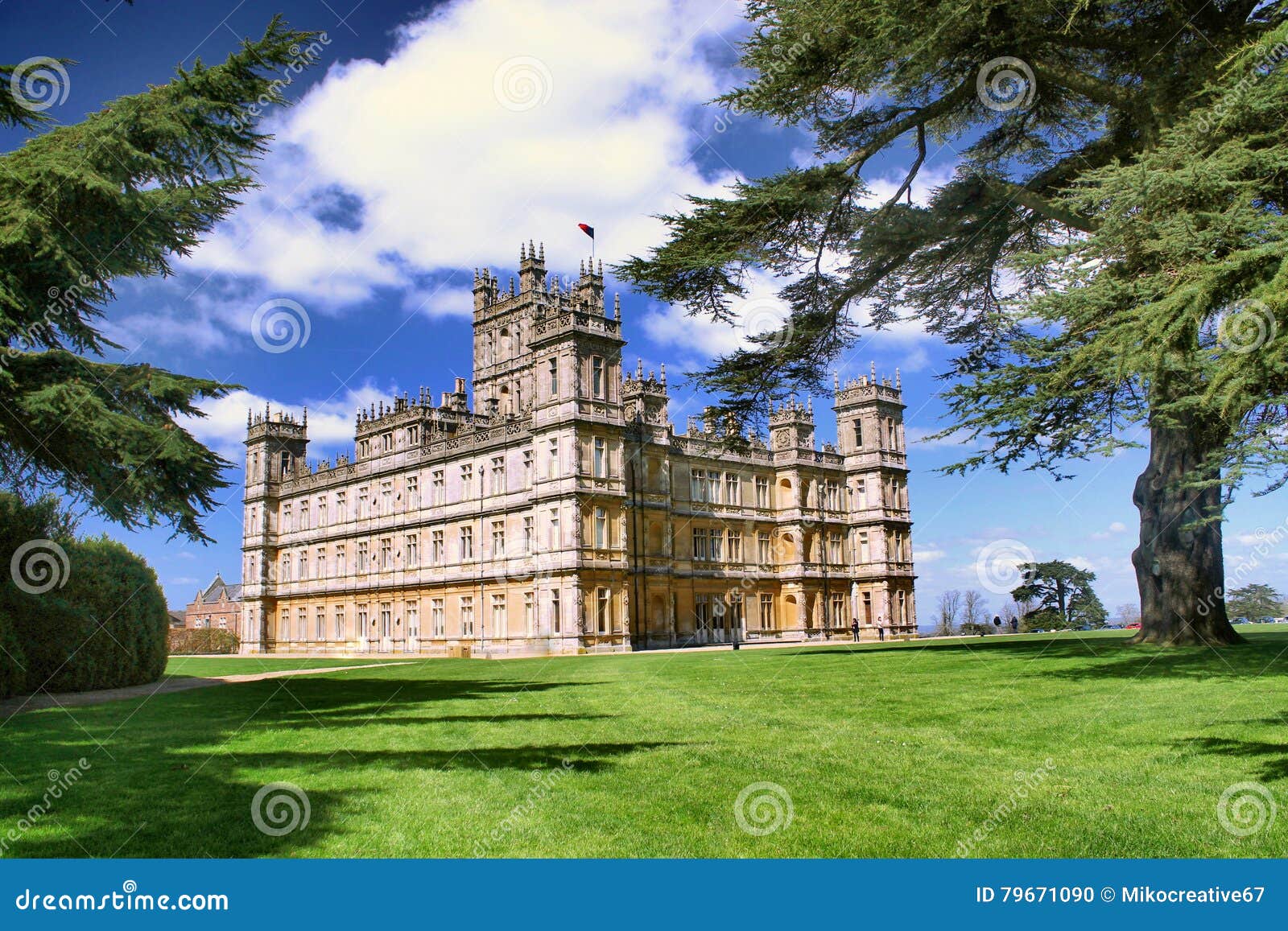 Highclere Castle Berkshire, England UK Stock Photo - Image of nice ...