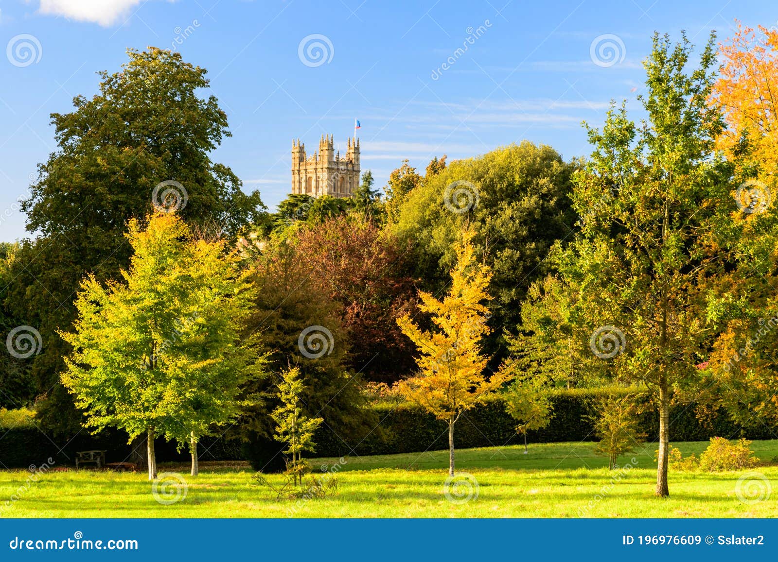 Highclere Castle - the Scene for Downton Abbey Editorial Stock Image ...