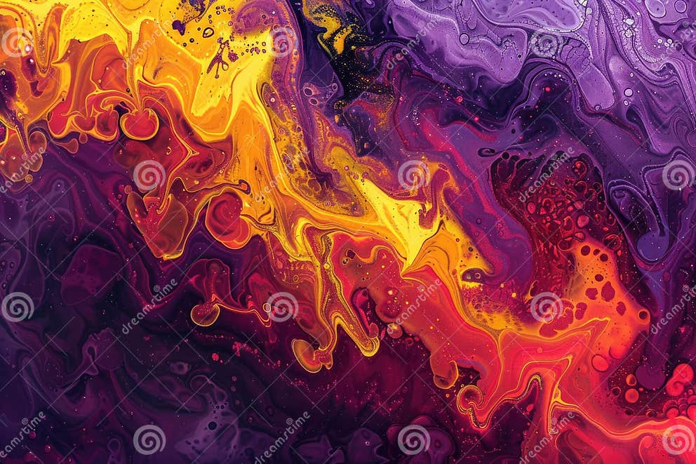 Highdefinition Video Frame with Abstract Swirls, Suitable for Creative ...