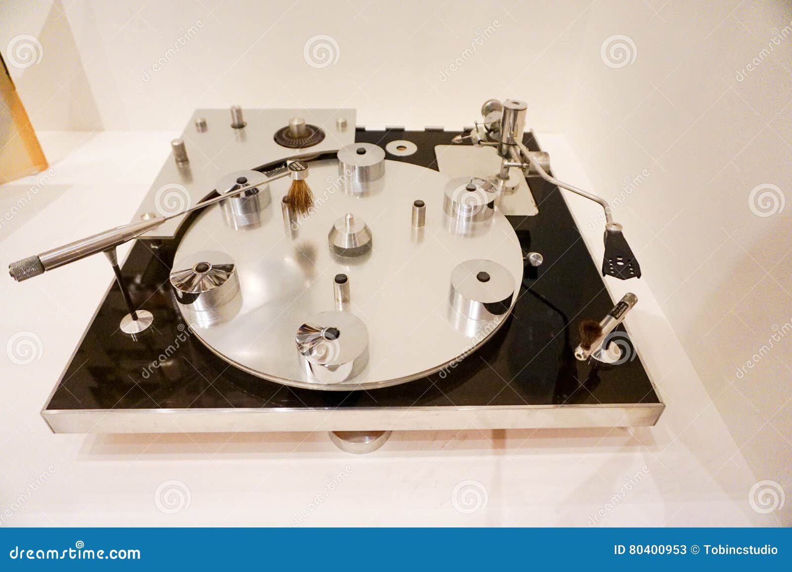 Highend Vintage Audiophile Record Player Stock Image - Image of player ...