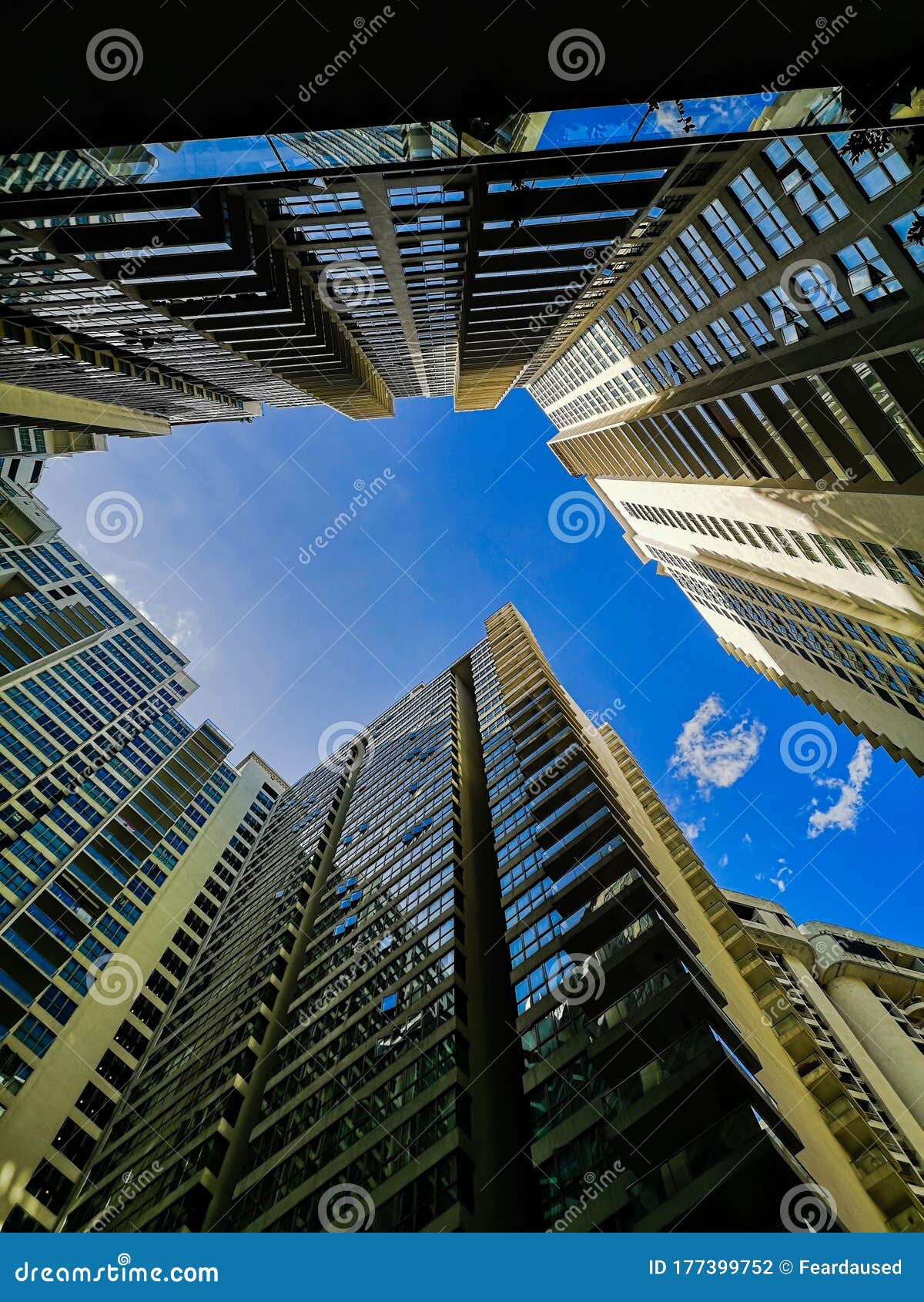 The higher building stock photo. Image of looking, female - 177399752