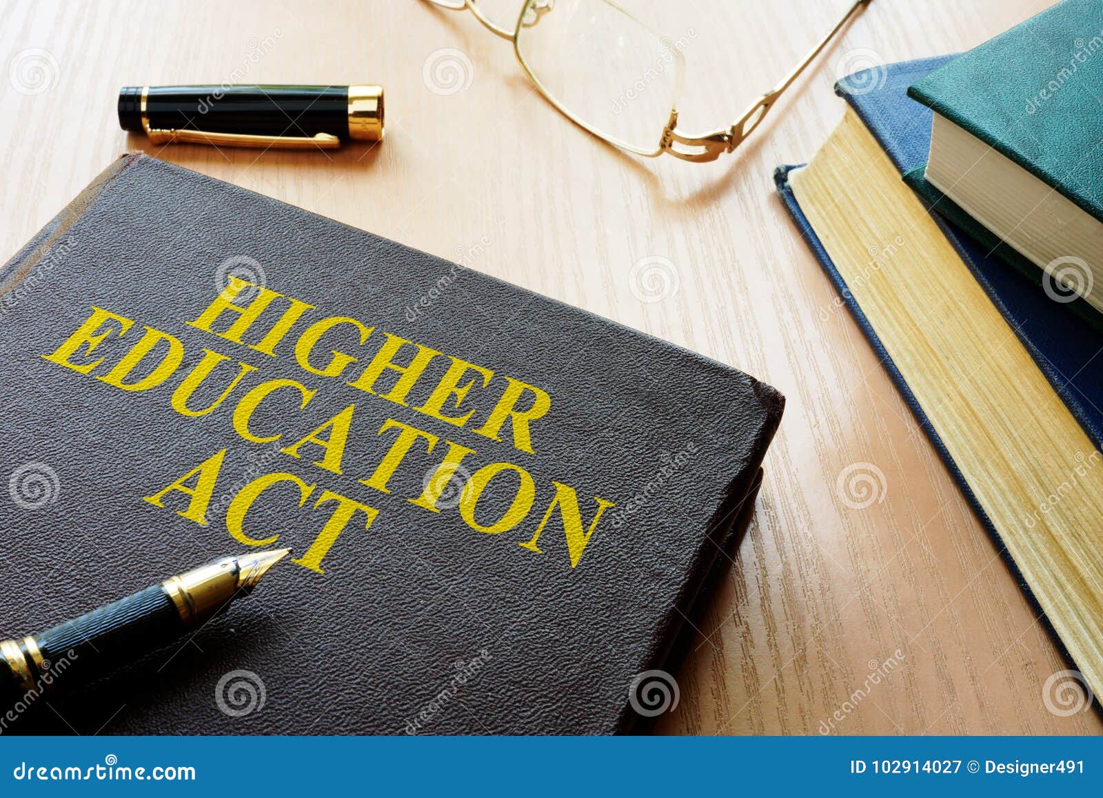 Higher Education Act HEA. stock image. Image of higher - 102914027