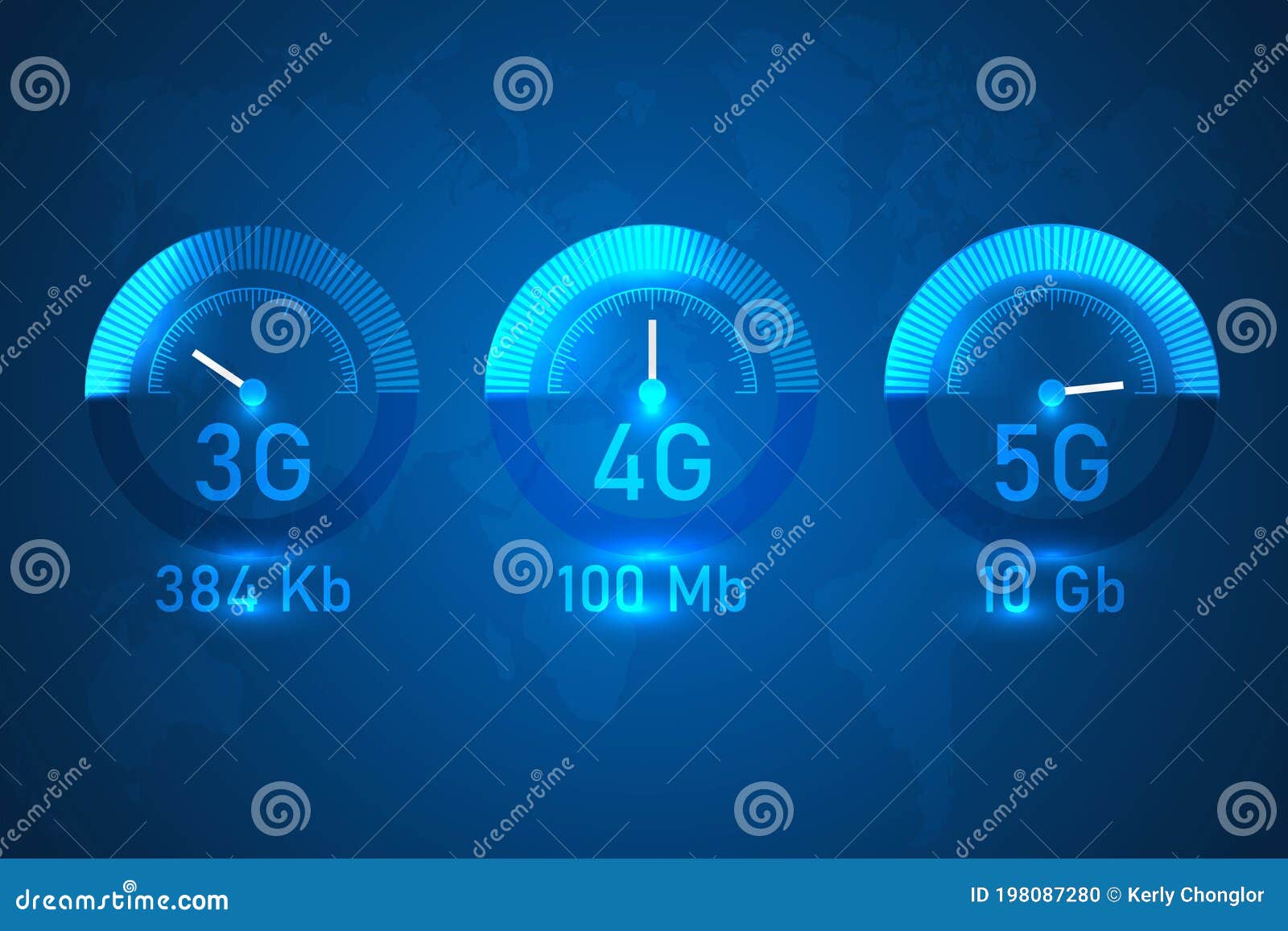 The Highest Internet Speed Innovation Technology Abstract Background ...