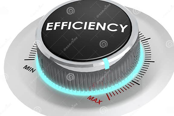 Highest Level of Efficiency Concept with Turn the Knob To Maximum Stock ...