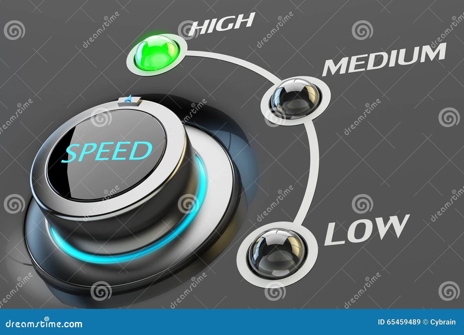 Highest Level of Speed Concept Stock Illustration - Illustration of ...