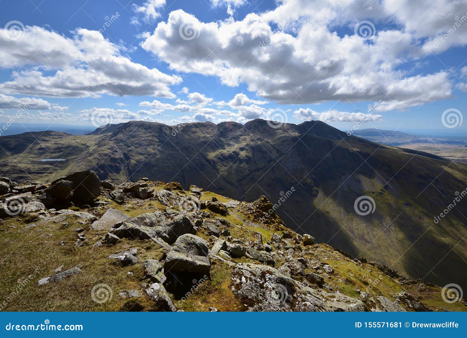 The Highest Mountains of England Stock Image - Image of stone, gables ...