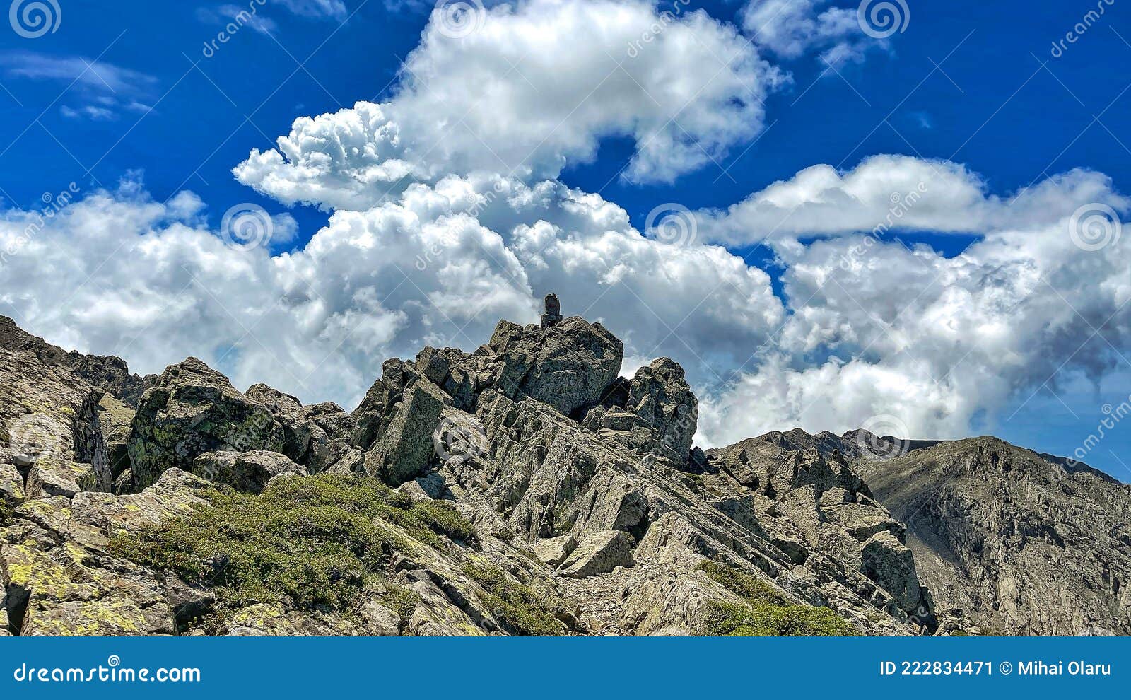 The Highest Peak, Fengari Peak in Samothrace Stock Image - Image of ...