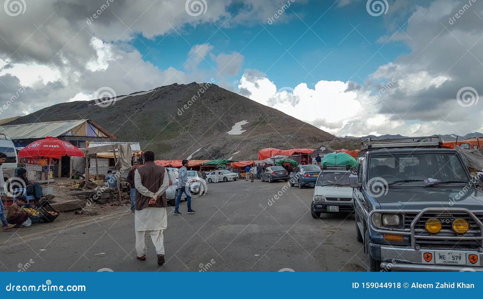 Highest Road Babusar Top, Kaghan, Kpk, Pakistan Redaktionelles ...