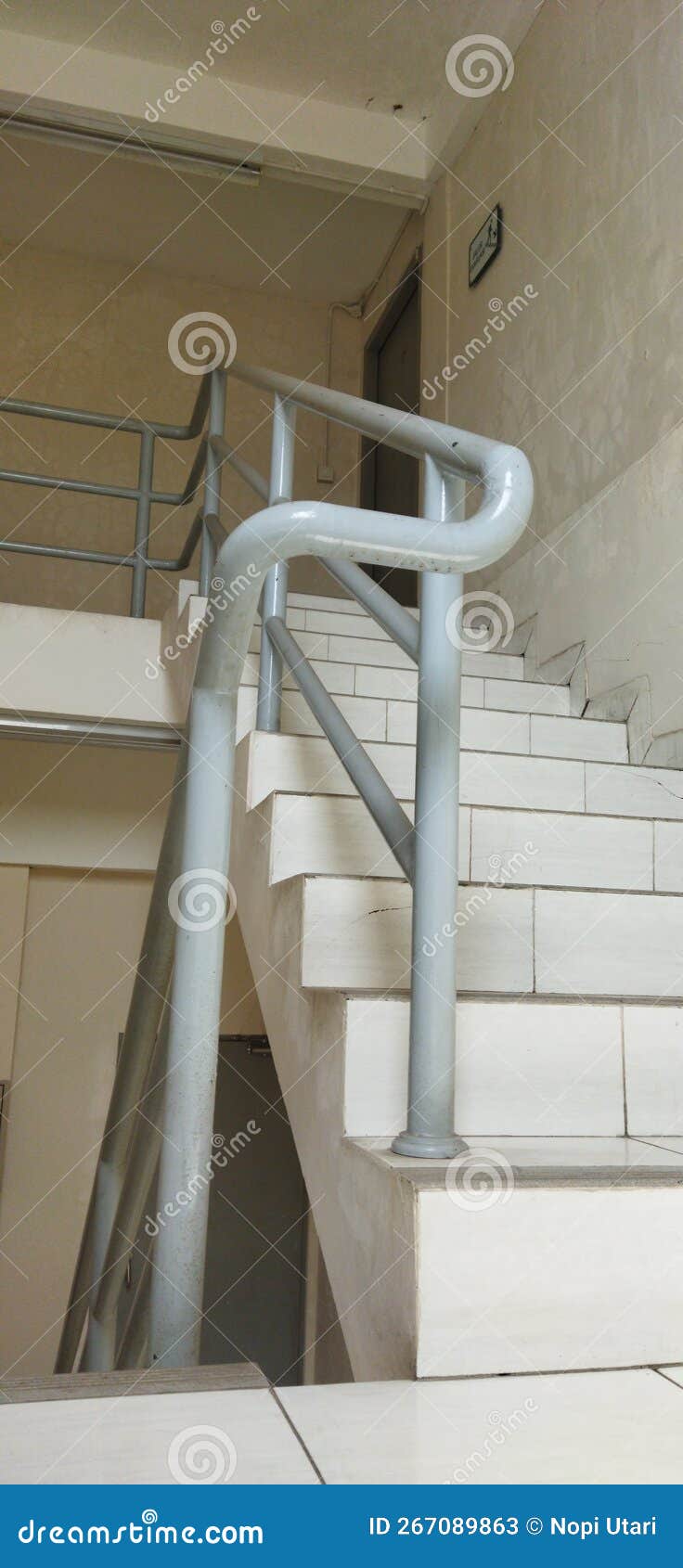 The highest stairs stock image. Image of handrail, flooring - 267089863