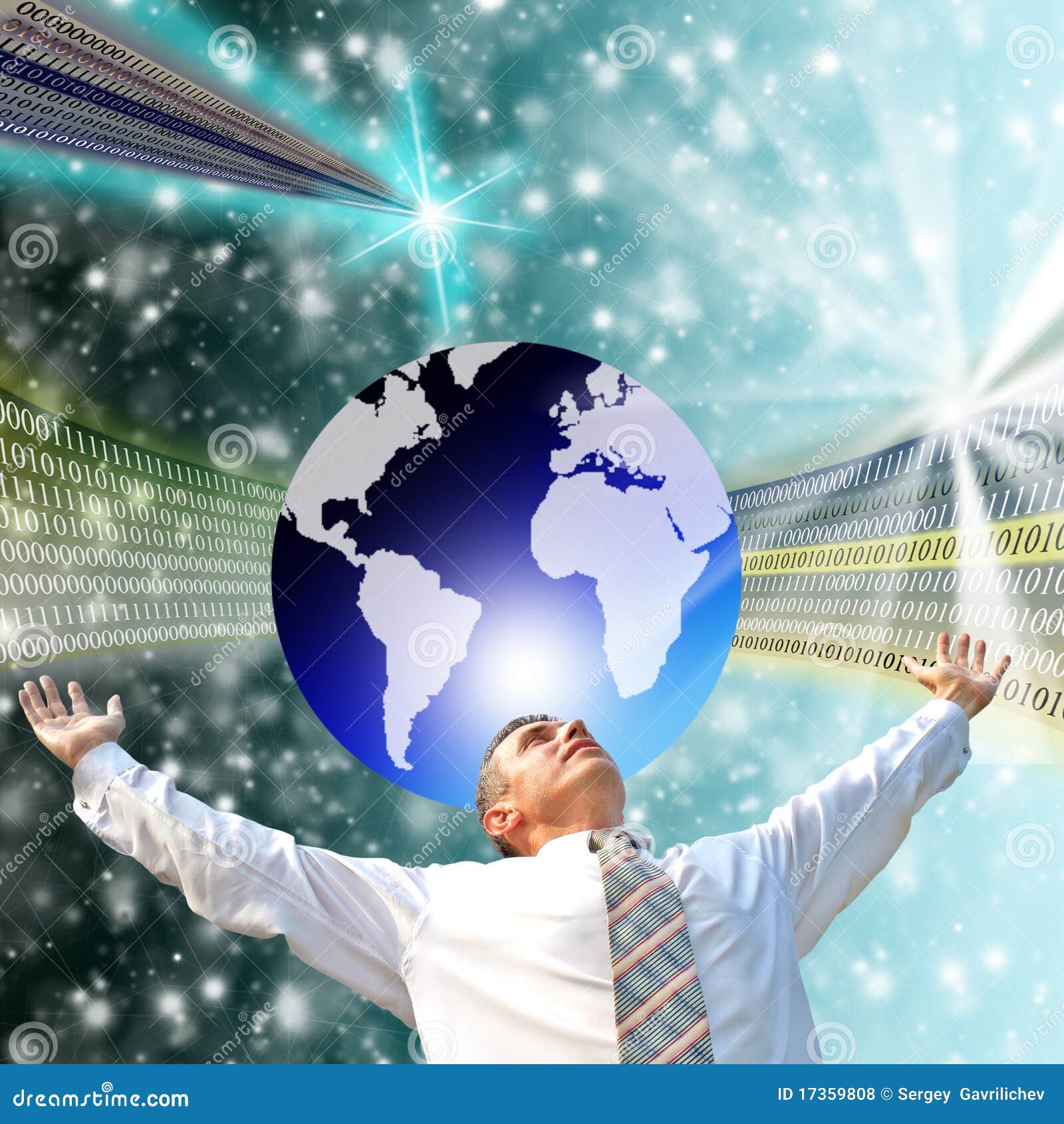 The Highest the Technology Internet Stock Photo - Image of digital ...