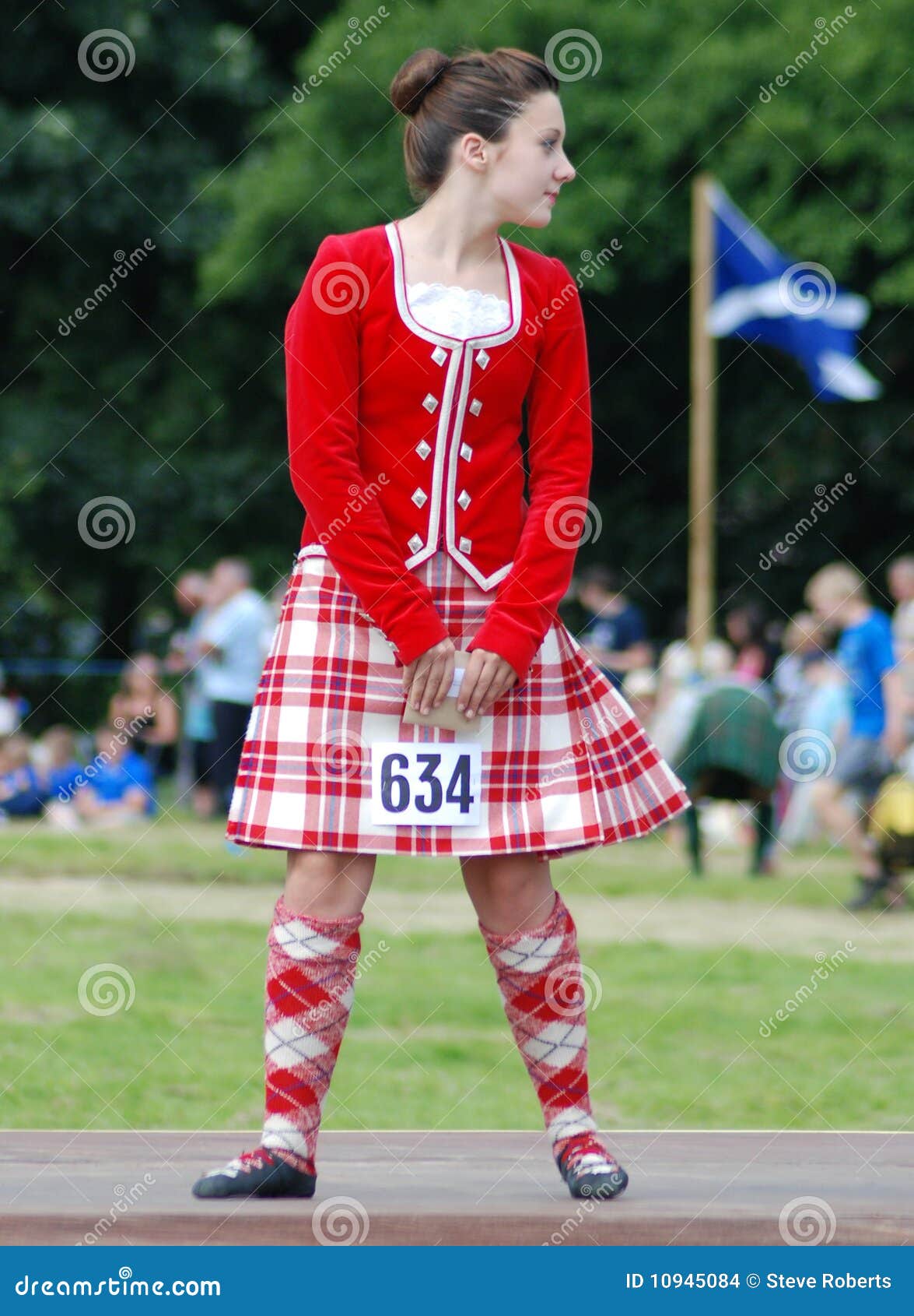 Highland Dancer editorial stock image. Image of dance - 10945084