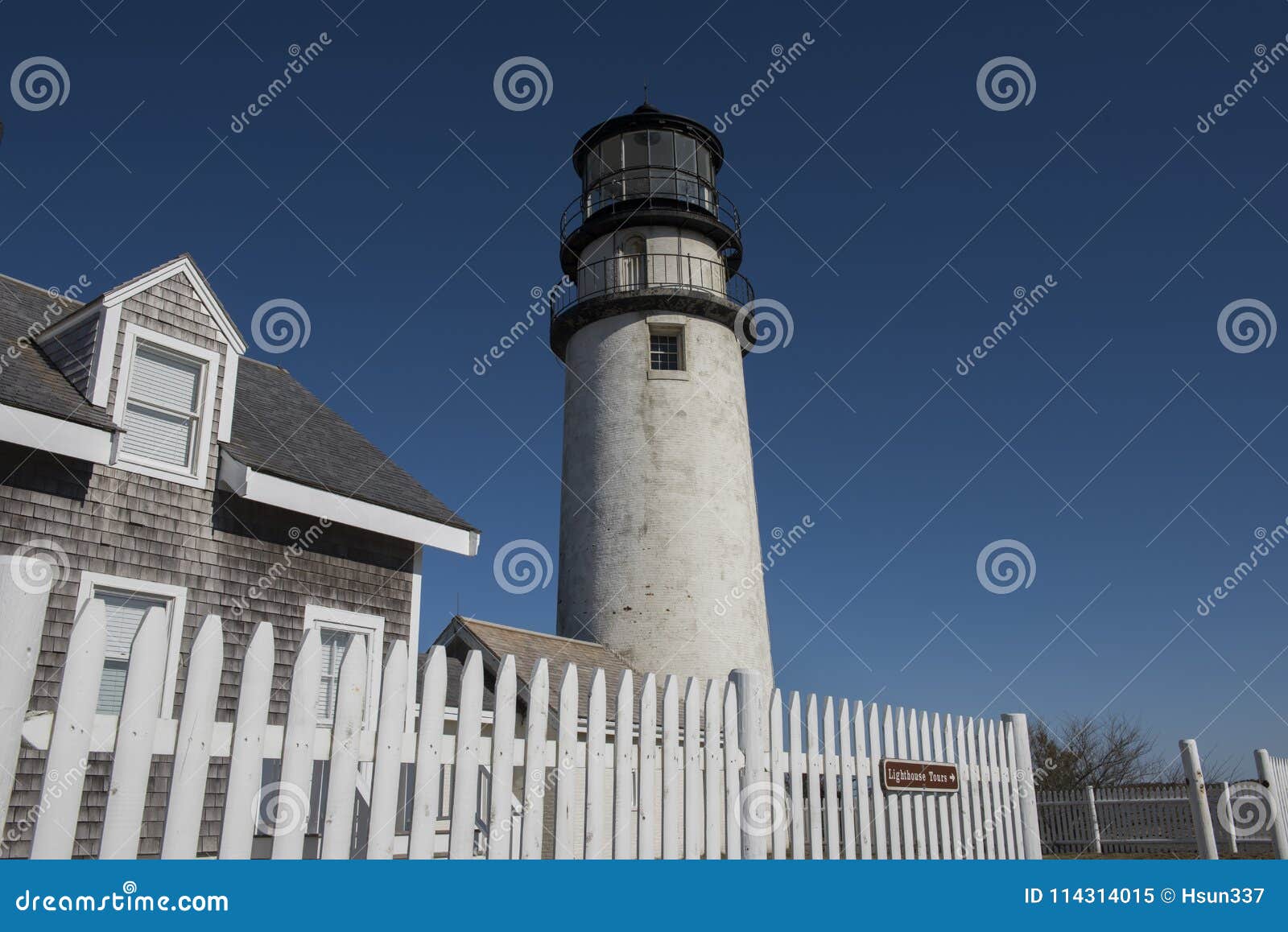 Highland Lighthouse at Cape Cod, Massachusetts Editorial Image - Image ...