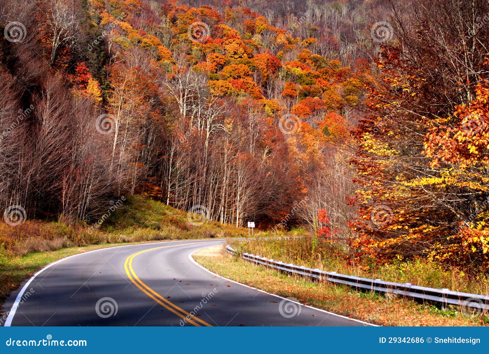 Highland scenic high way stock photo. Image of landscape - 29342686