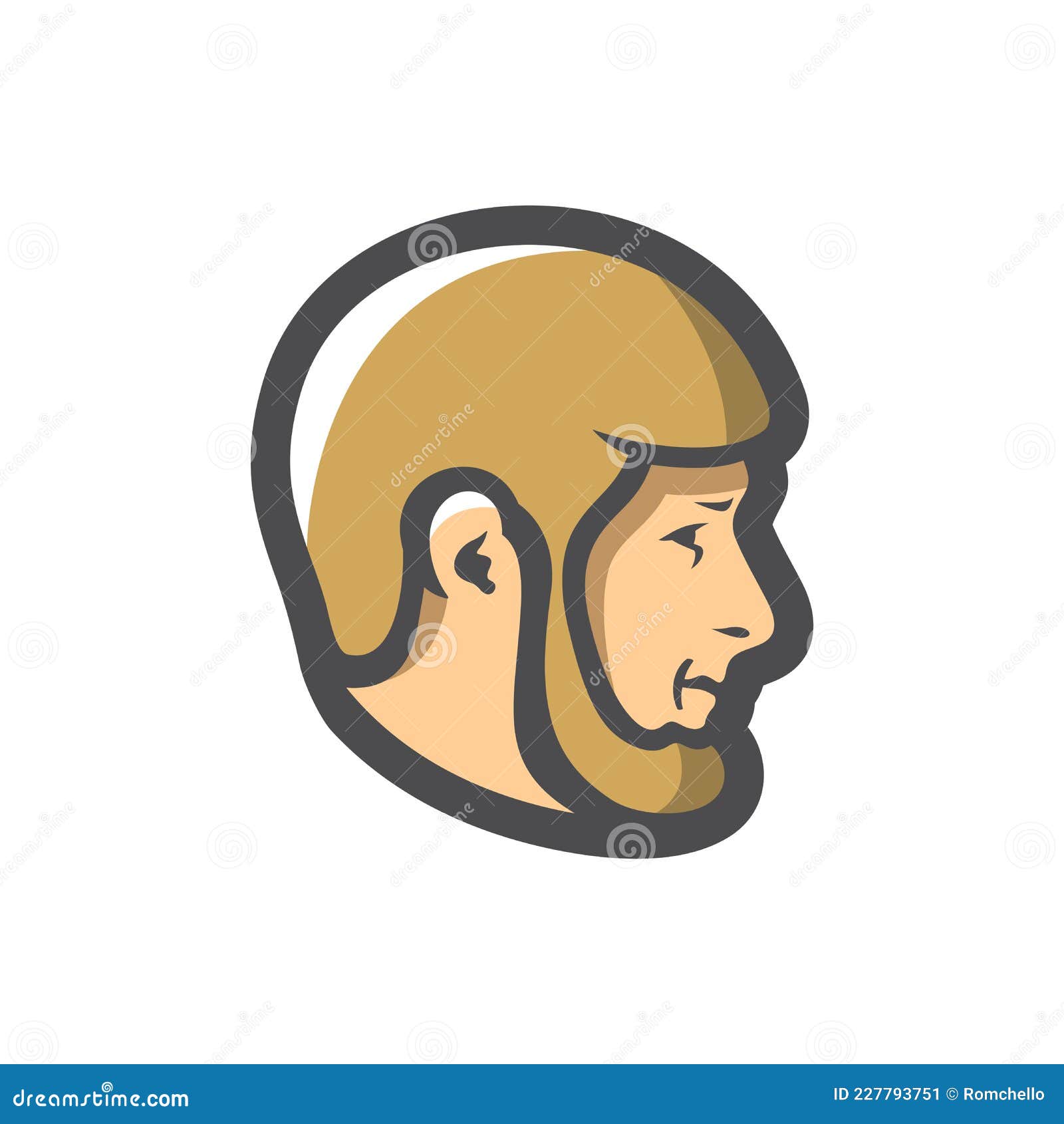 Highlander Chechen Man Vector Silhouette Sign. | CartoonDealer.com ...