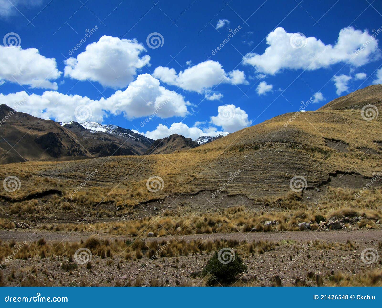 Highlands in Andes Mountains, Peru Stock Photo - Image of cuzco ...