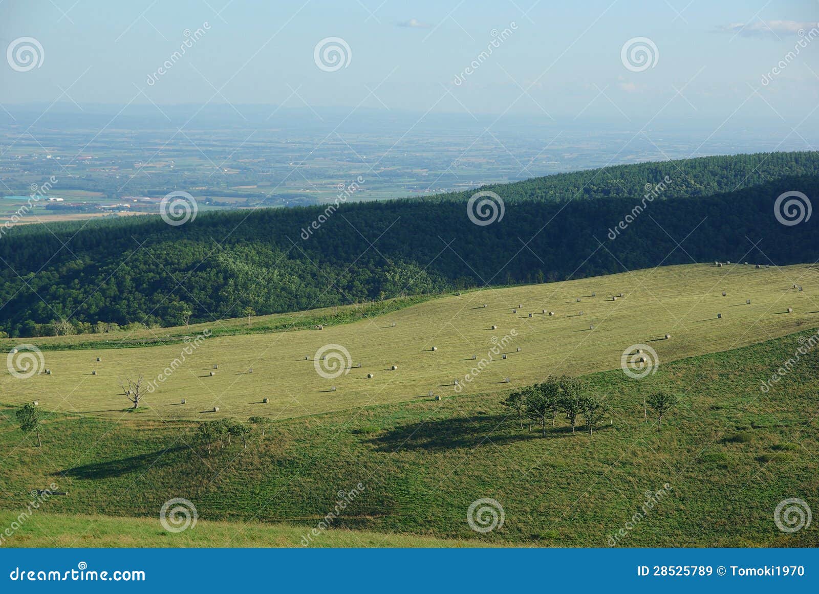 Highlands Called Naitai Kogen Bokujo Stock Image - Image of japan ...