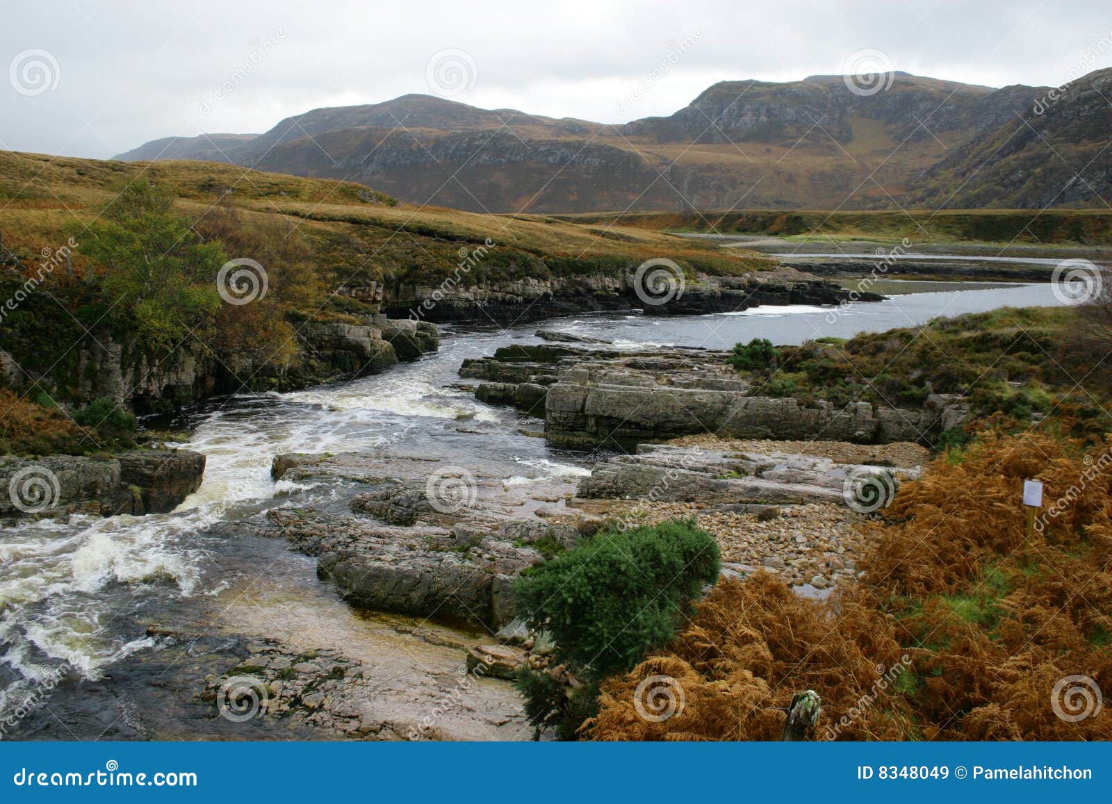 Highlands river stock image. Image of highlands, rocky - 8348049