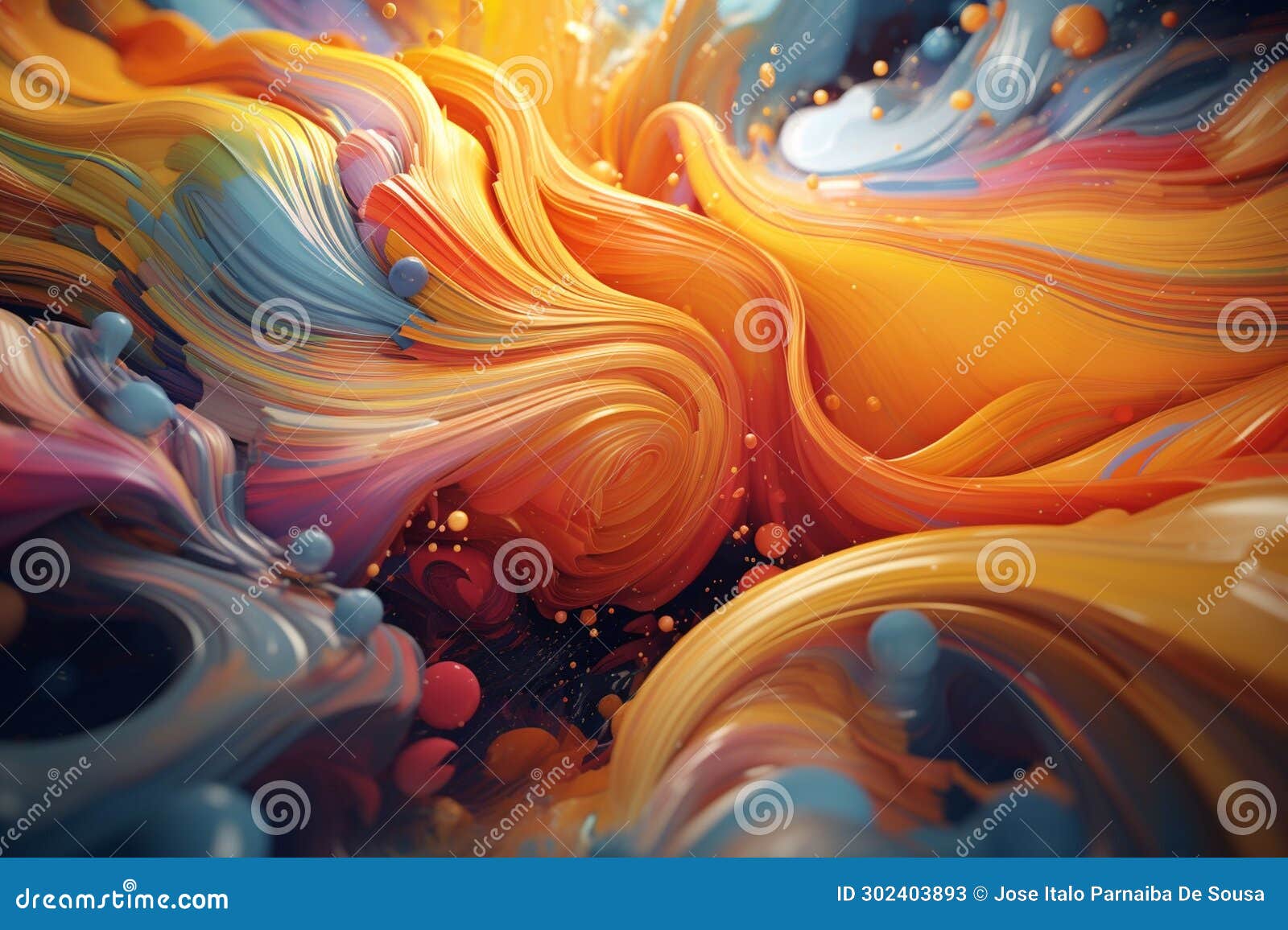 Highlight the Beauty of Abstract Art with a Stock Illustration ...